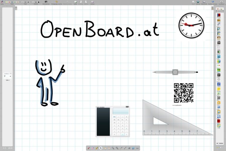 Openboard - Whiteboardsoftware - OpenBoard, freie Unterrichtssoftware